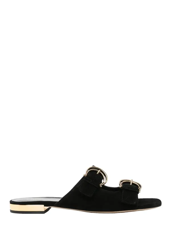 Chloé Alizè Flat Sandals - Black