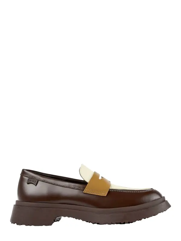 Camper Walden Mismatched Loafers - Brown
