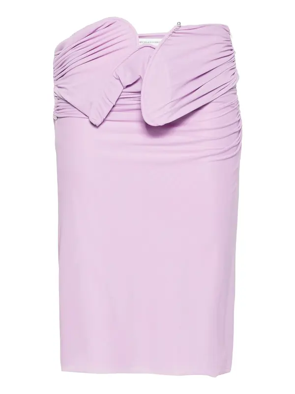 Christopher Esber Looped Mini Skirt - Purple