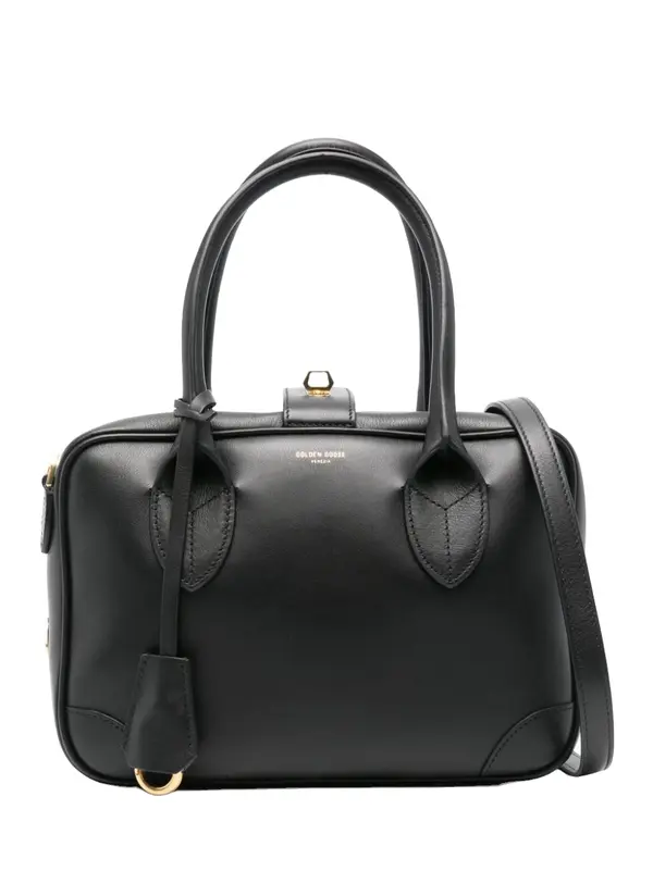GOLDEN GOOSE Leather Tote Bag - Black