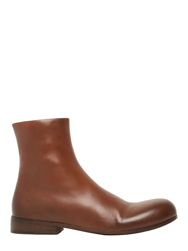 Marsèll Capozucca Leather Ankle Boots - Brown