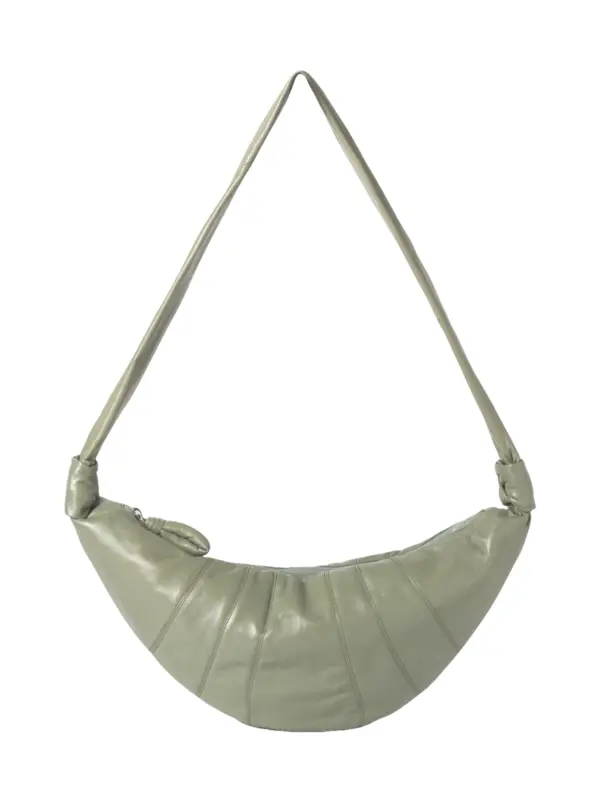 LEMAIRE Medium Croissant Bag - Green