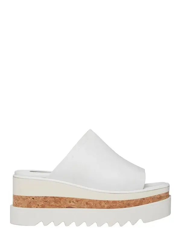 Stella McCartney Sneak-elyse Platform Sandals - White