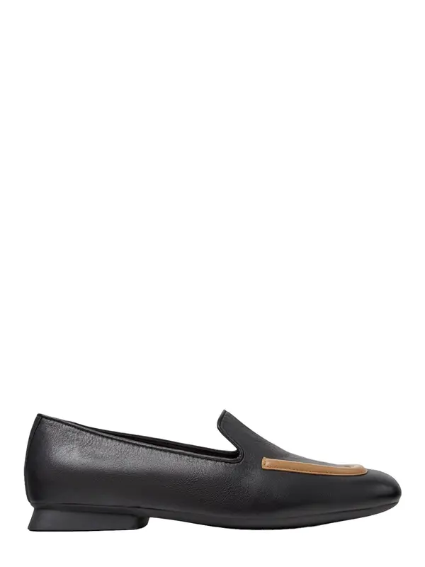 Camper Casi Myra Leather Loafers - Black