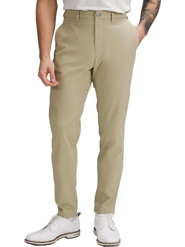 Lululemon Slim-fit Golf Trousers 32l - Compass Khaki