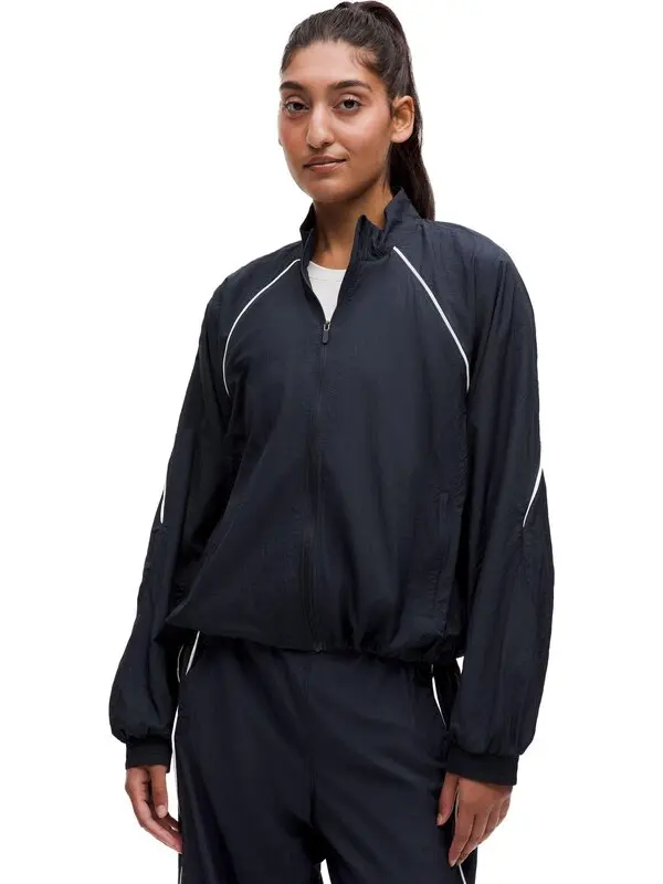 Lululemon License To Train Lightweight Track Jacket - True Navy