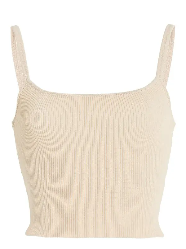 ELCE Sol Knit Tank Top - Ivory