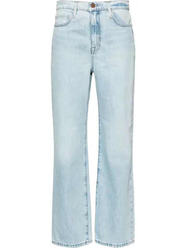 FRAME Le Jane Straight-leg Jeans - Blue