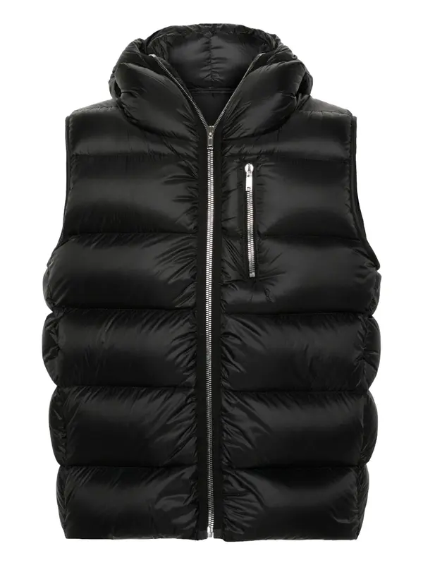Rick Owens Padded Gilet - Black