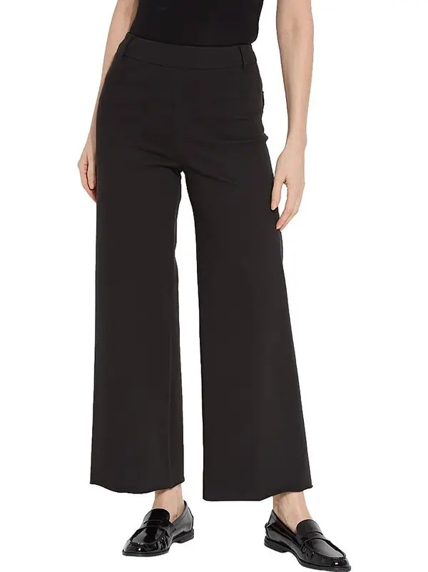 Lyssé Erin High-rise Wide-leg Jeans - Black