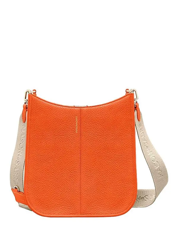 MAISON DE SABRE Leather Saddle Crossbody Bag - Manhattan Orange