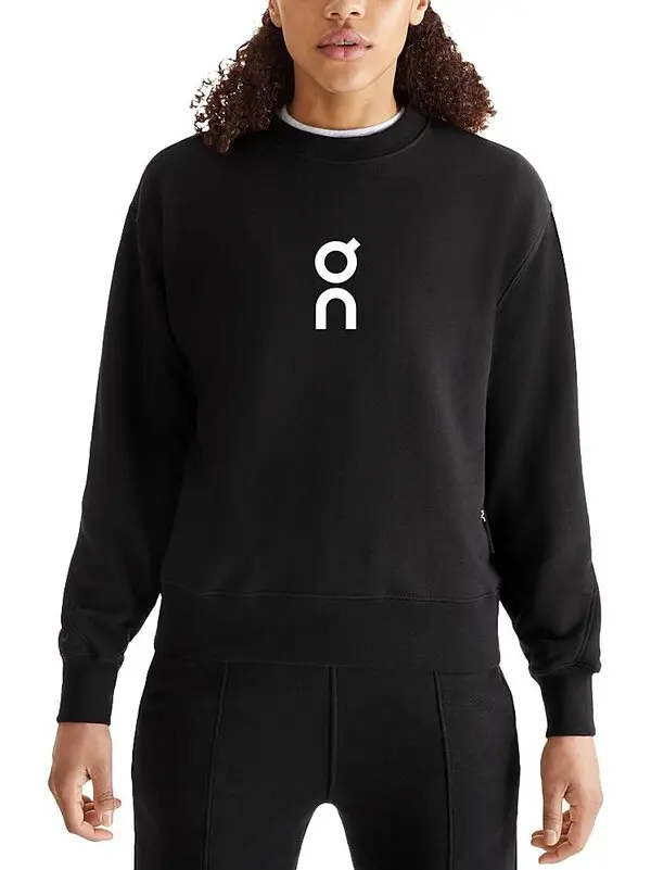 On Club Crew Sweatshirt - Black