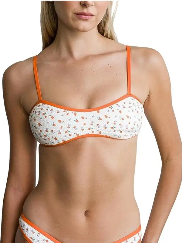 DIPPIN DAISY'S Blair Scoop Neck Bikini Top - Shortcake