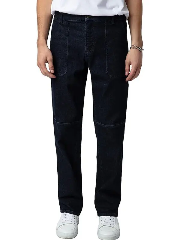 Zadig&Voltaire Pio Straight Leg Jeans - Brut
