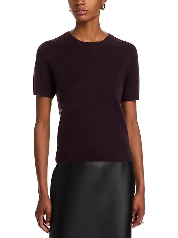 Bloomingdale'S C Exclusive Cashmere Crewneck Sweater - Dark Brown