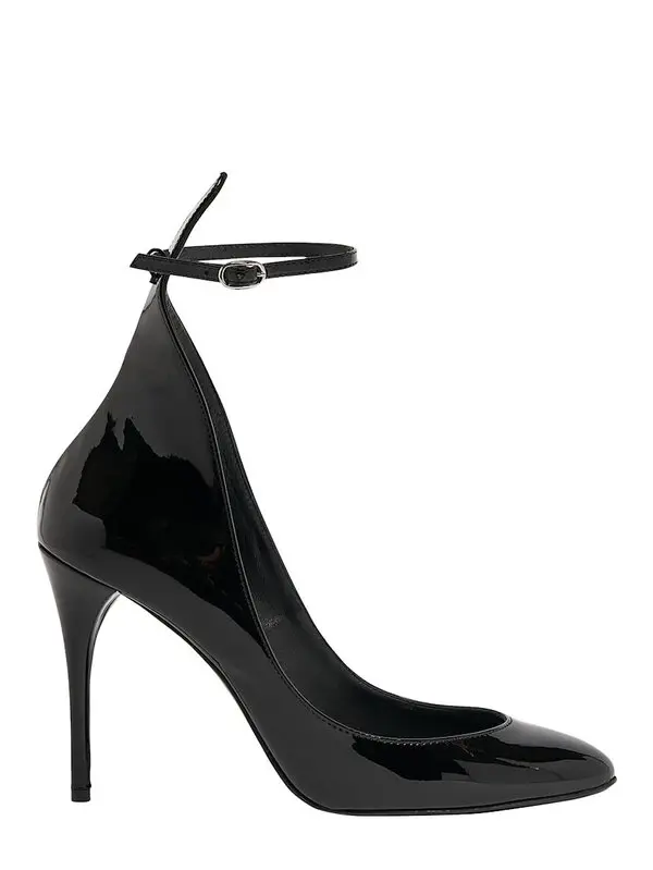 Alaïa Patent Leather Stiletto Pumps - Noir