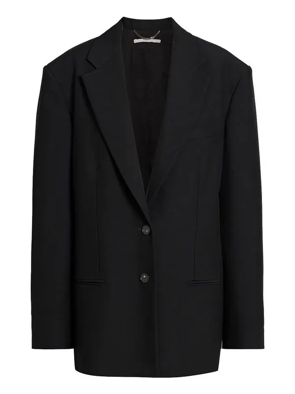 Stella McCartney Oversized Wool Blazer - Black