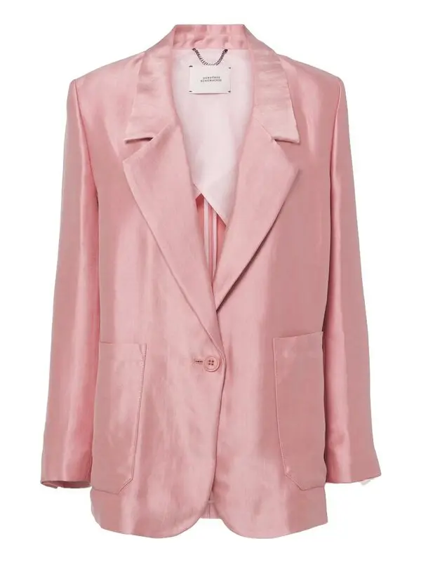 Dorothee Schumacher Satin Blazer - Pink