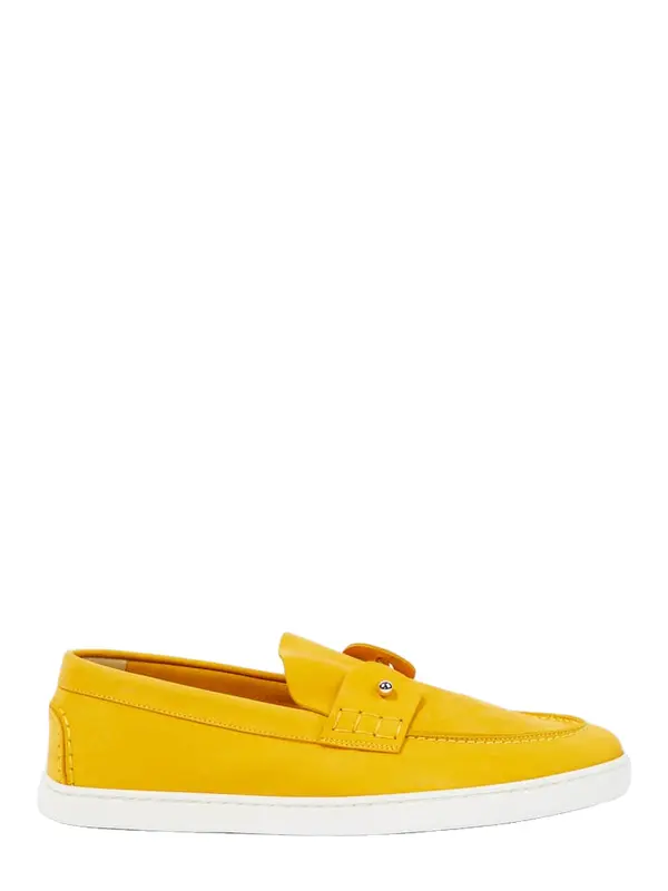 CHRISTIAN LOUBOUTIN Chambeliboat Loafers - Yellow