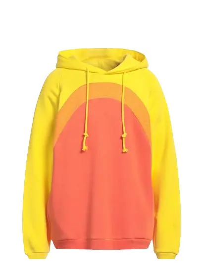 ERL Multicolor Hooded Sweatshirt - Yellow
