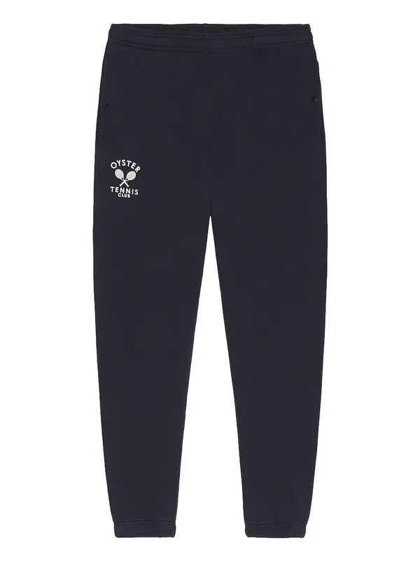 OYSTER Tennis Club Sweatpant - Navy