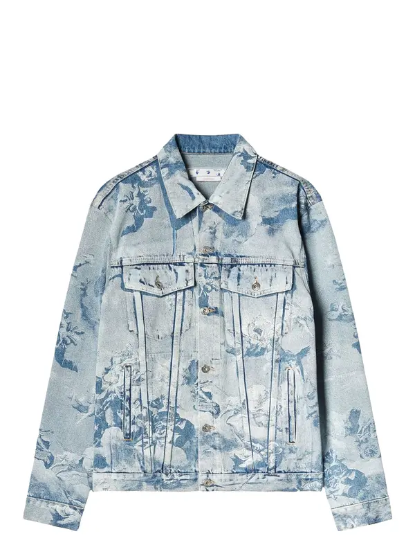 Off-White Skate Denim Jacket - Blue