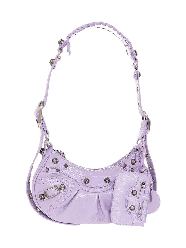 Balenciaga Le Cagole Xs Shoulder Bag - Purple