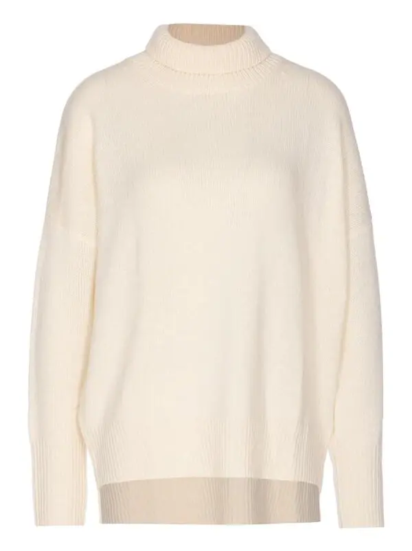 LISA YANG Heidi Cashmere Sweater - White