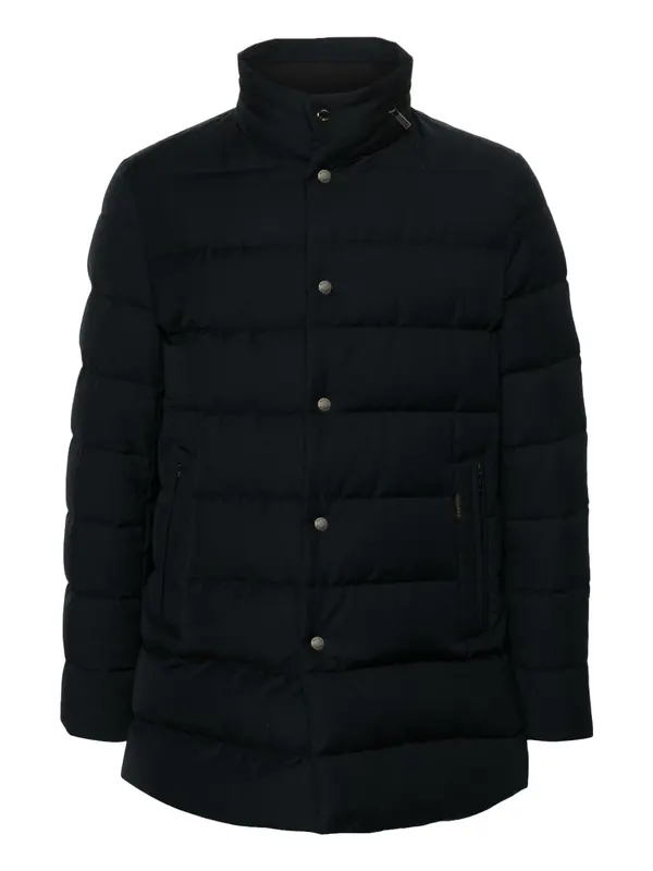 MOORER Imel-pum Padded Coat - Blue