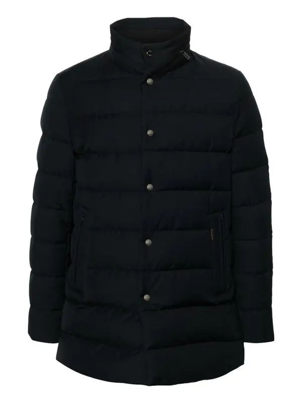 MOORER Imel-pum Padded Coat - Blue