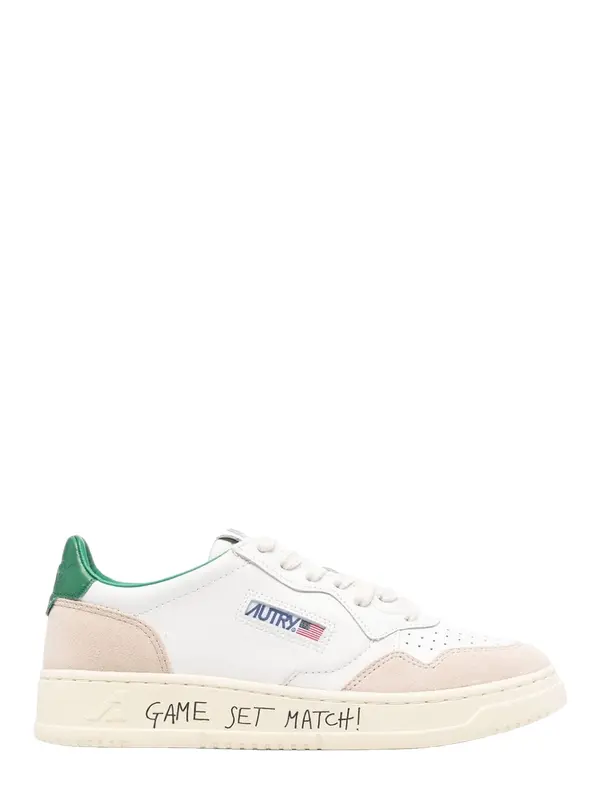 AUTRY Medalist Leather Sneakers - White