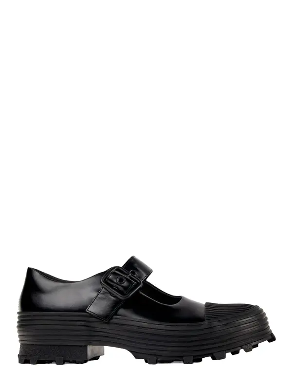 Camper Traktori Leather Loafers - Black