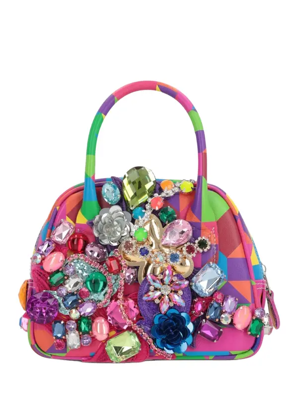 Comme Des Garçons Jeweled Mini Handbag - Pink