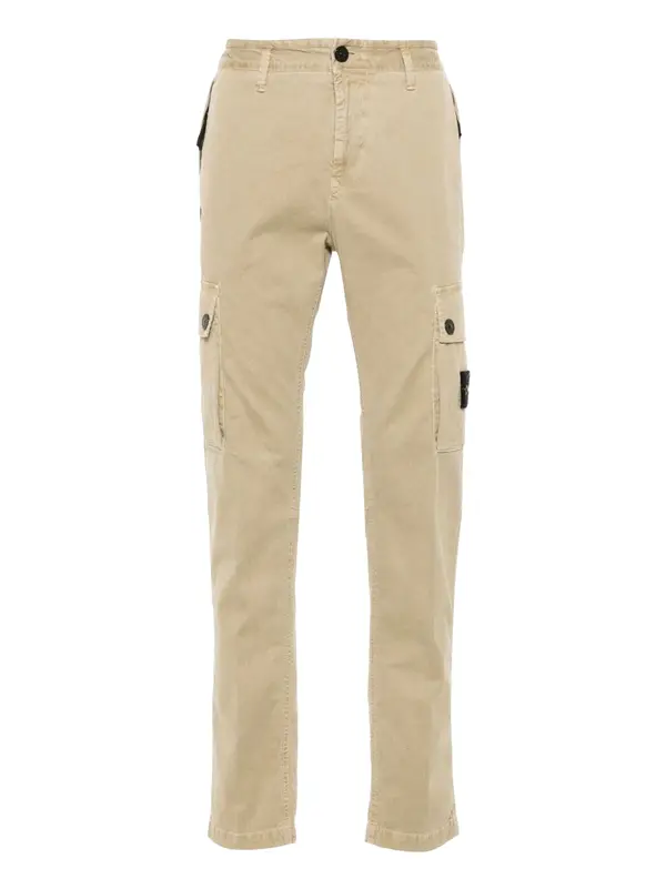Stone Island Slim-fit Cargo Jeans - Neutrals