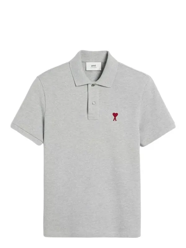 Ami De Coeur Polo Shirt - Grey