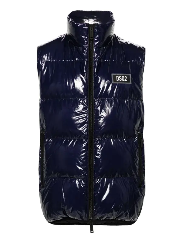 Dsquared2 Ultra Light Down Vest - Blue