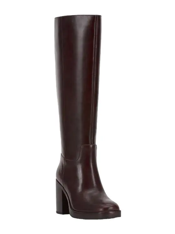 Vince Camuto Gibi Knee High Boots - Rich Mahogany