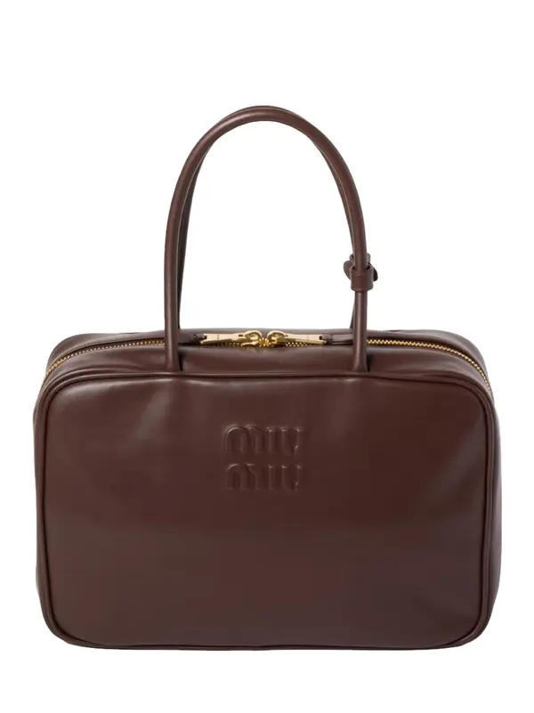Miu Miu Leather Bag - Brown