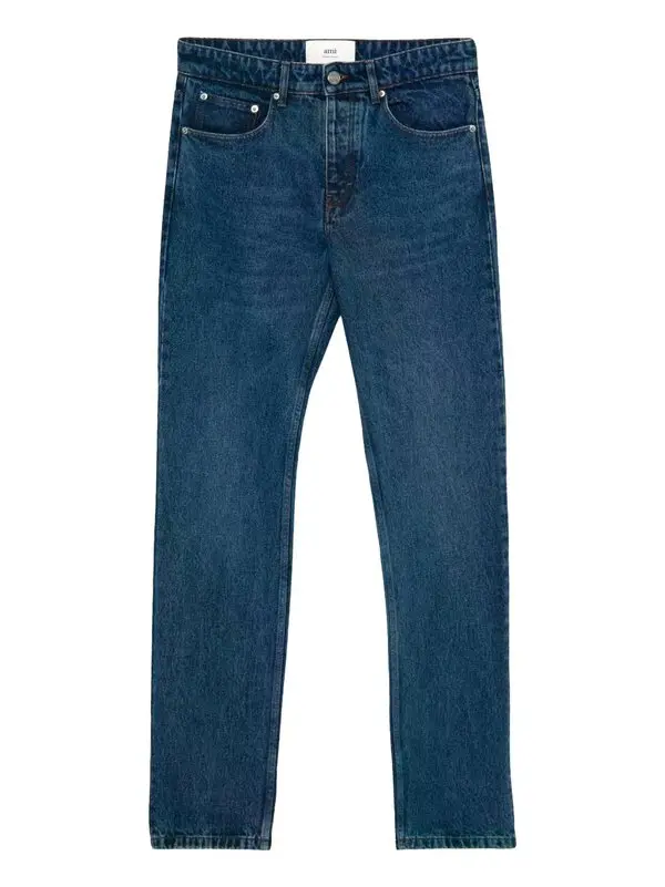 Ami Straight-leg Jeans - Blue