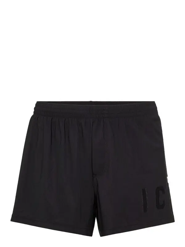 Dsquared2 Icon Elasticated-waist Shorts - Black
