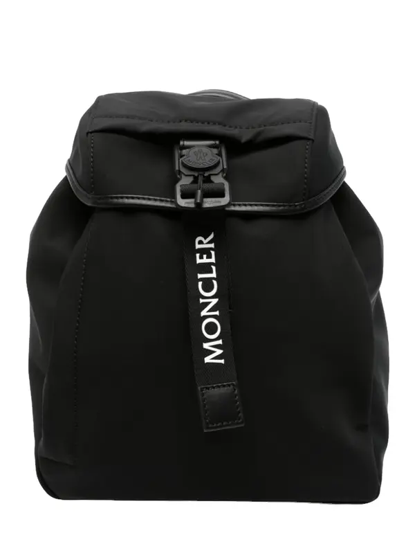 Moncler Trick Drawstring Backpack - Black