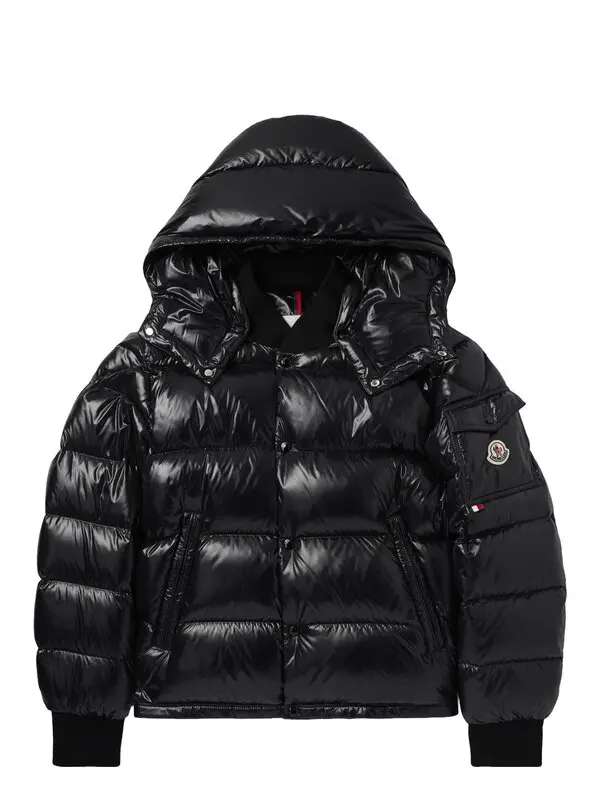 Moncler Maljasset Slim-fit Quilted Jacket - Black
