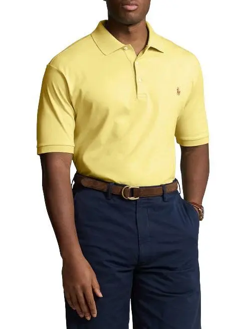 Polo Ralph Lauren Big & Tall Soft Touch Polo Shirt - Beekman Yellow