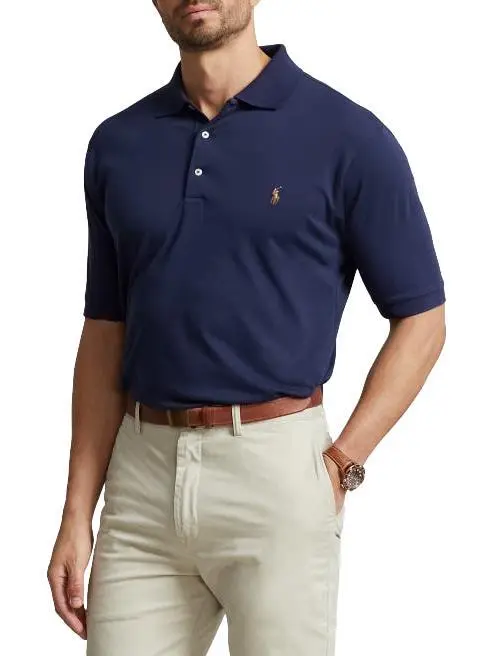 Polo Ralph Lauren Big & Tall Soft Touch Polo Shirt - French Navy