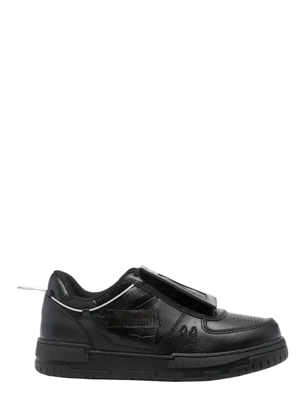 44 LABEL GROUP Avril Leather Sneakers - Black