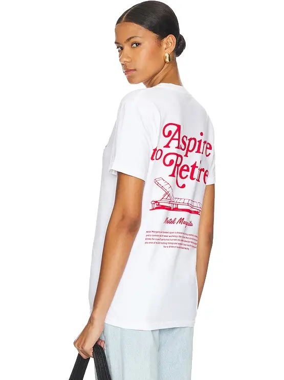MOTEL MARGARITA Lounge Tee - White
