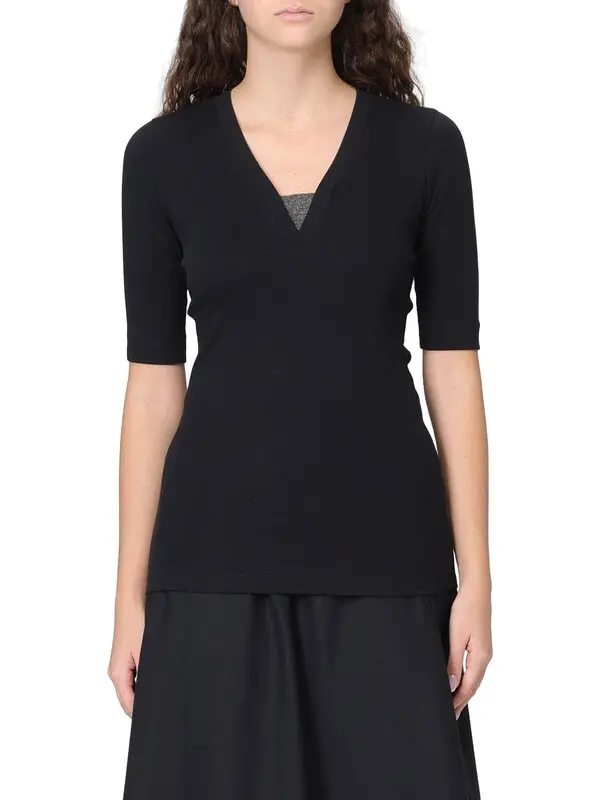 Brunello Cucinelli Knit Top - Black