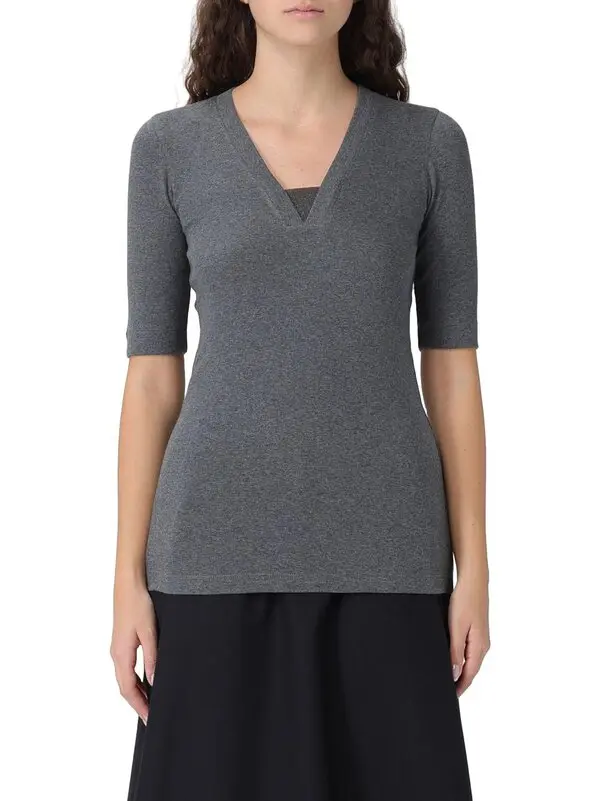 Brunello Cucinelli Knit Top - Grey