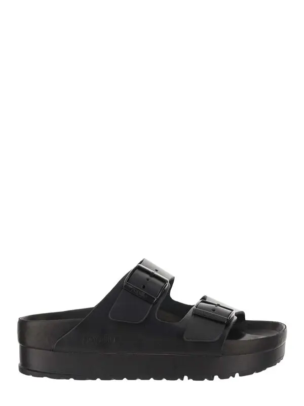 BIRKENSTOCK Platform Heeled Sandal - Black