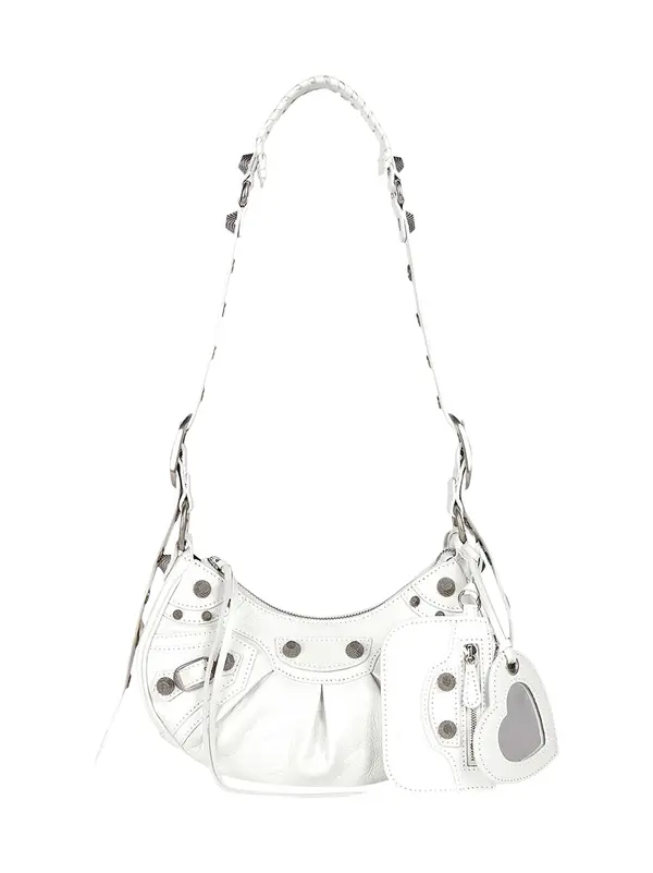 Balenciaga Le Cagole Shoulder Bag - White